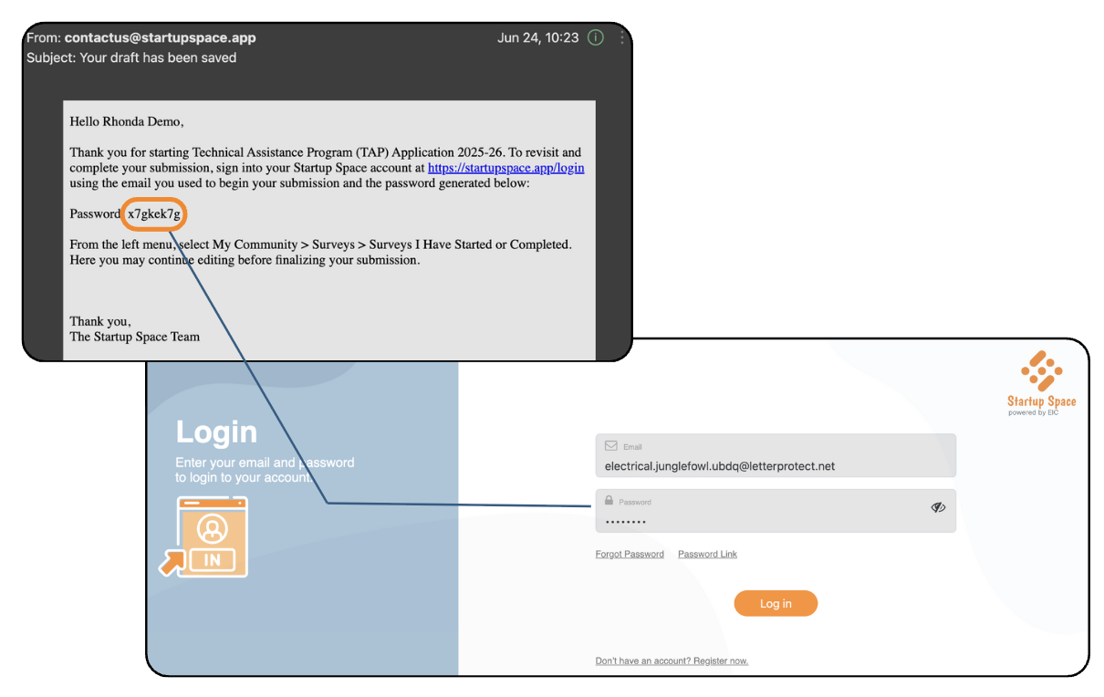 Accessing your Saved Drafts